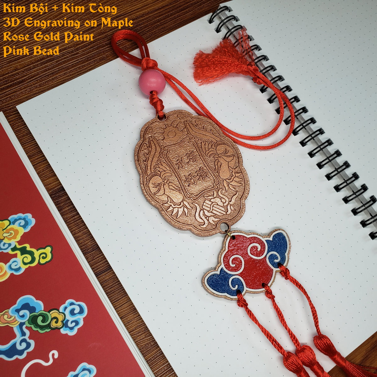 Kim Bội - Royal Lady Tags, Nguyễn Dynasty Name Badges, Imperial Servic ...